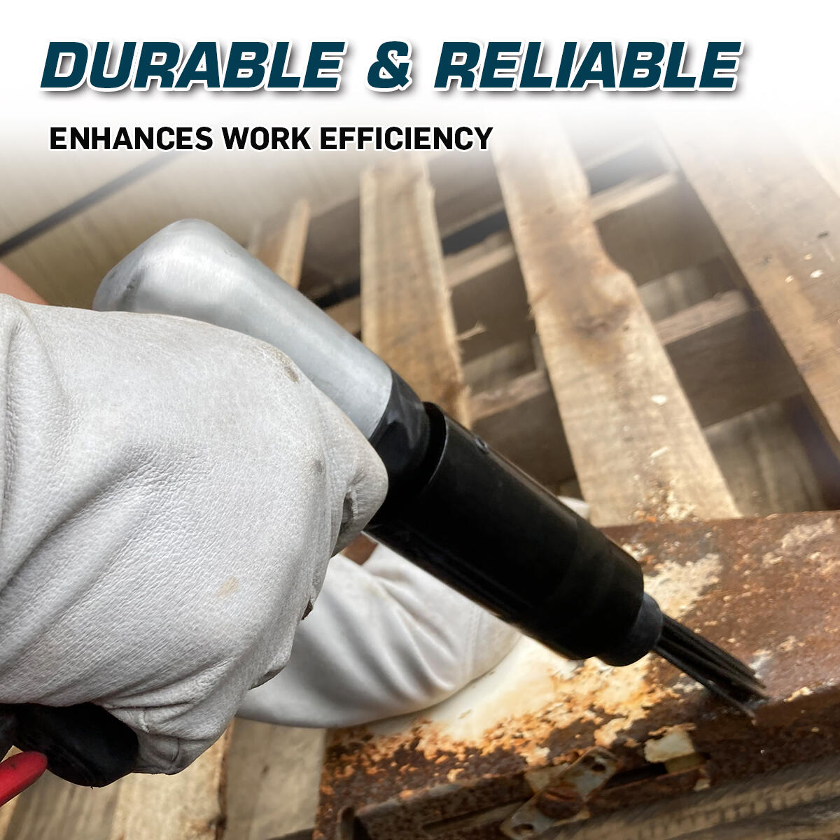 Improve work efficiency: How does an air needle rust remover gun work?