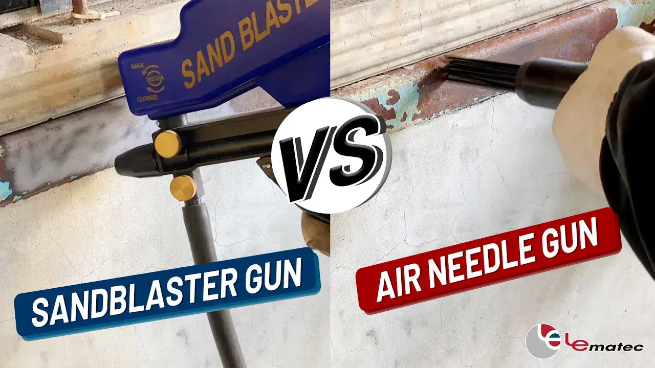 Air Sandblaster Gun vs. Air Needle Gun: Which Tool Is Ideal for Your ...