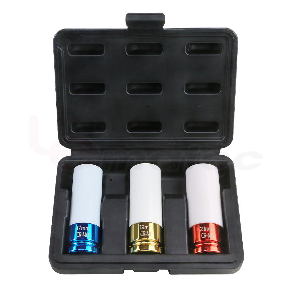 1/2" Colorful Alloy Wheel Socket Set for Professionals