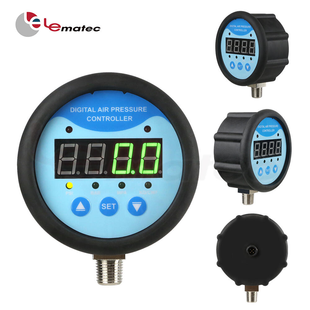 Industry Digital Air Pressure Gauge – High Precision 1.0% FS Accuracy ...