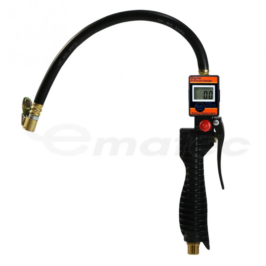 Digital Tyre Inflator With Pressure Gauge