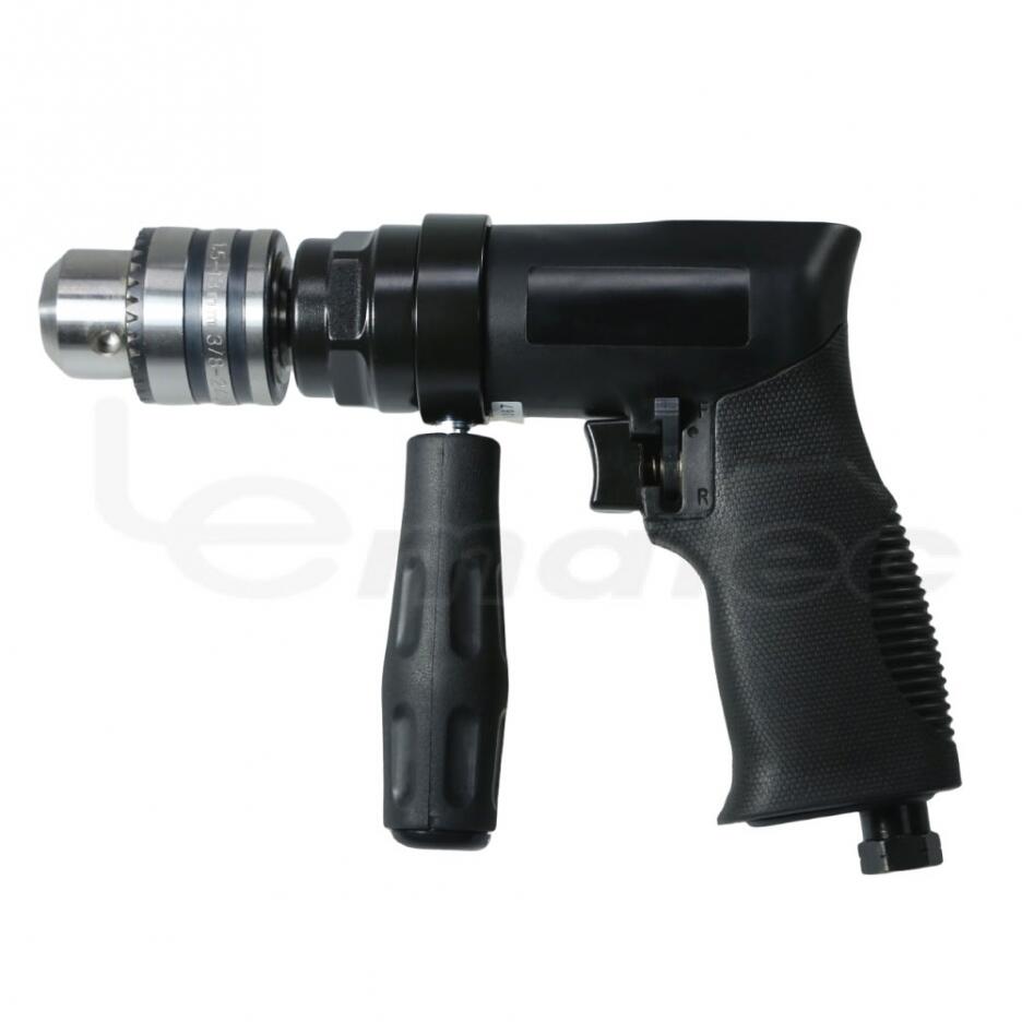 1/2" Air Drive Reversible Pneumatic Drill Gun with Handle