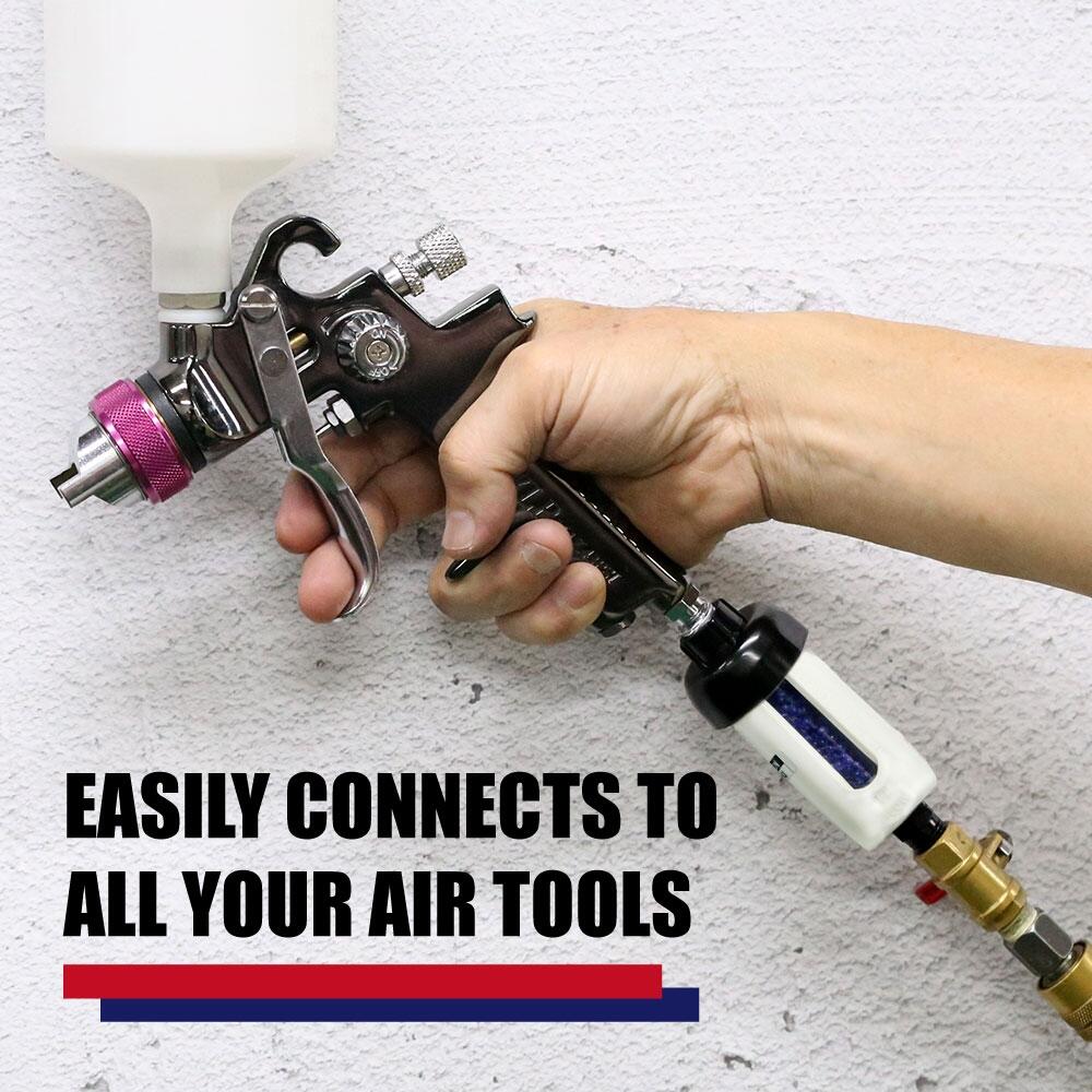 Why Choose Lematec 1/4" Dry Air Desiccant Filter for Spray gun/Air Tools?