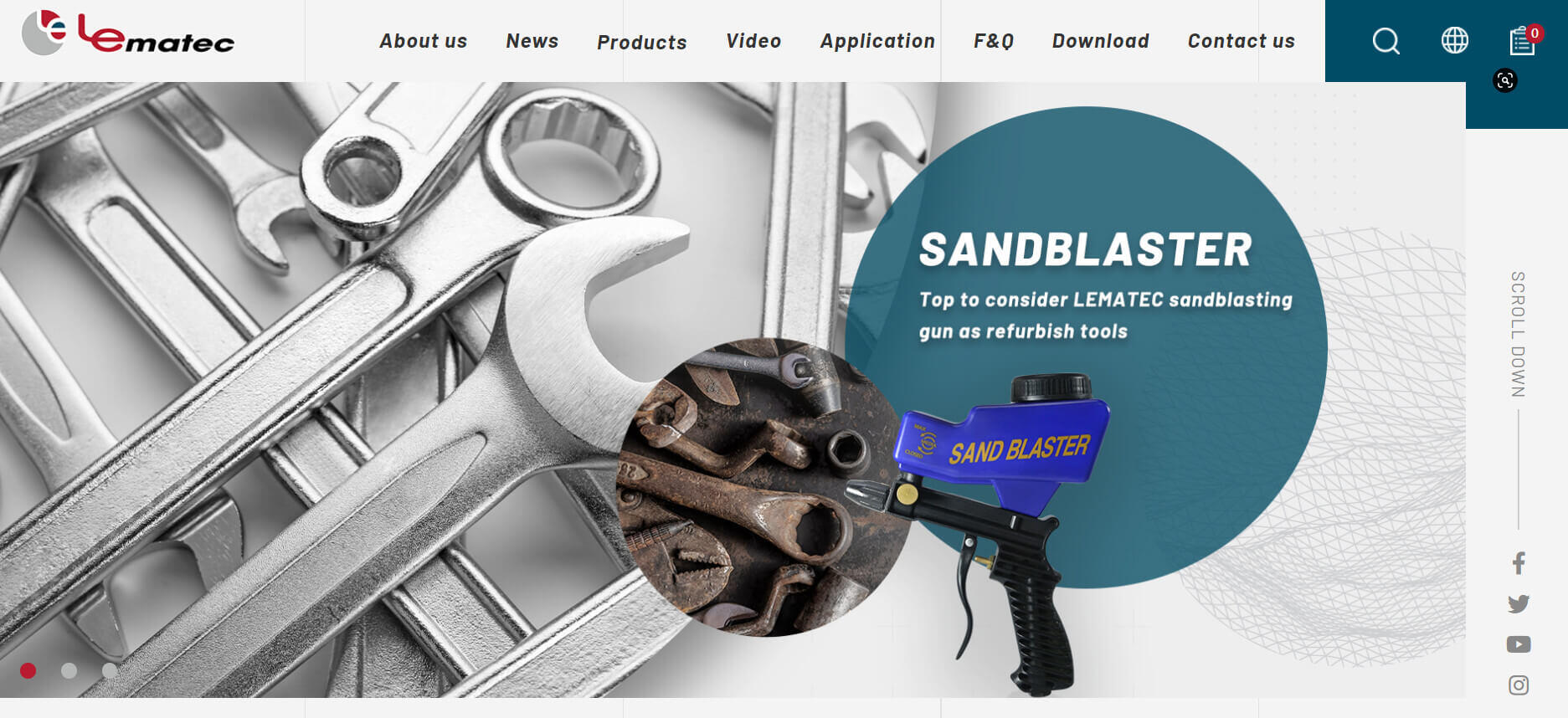 The Lematec new official website launched