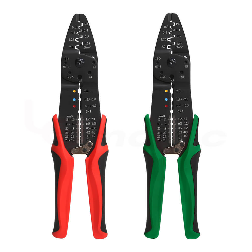 Multi-function Wire Stripper and Crimping 6-in-1 Hand Tool, Bolt/Screw/Cable Cutter
